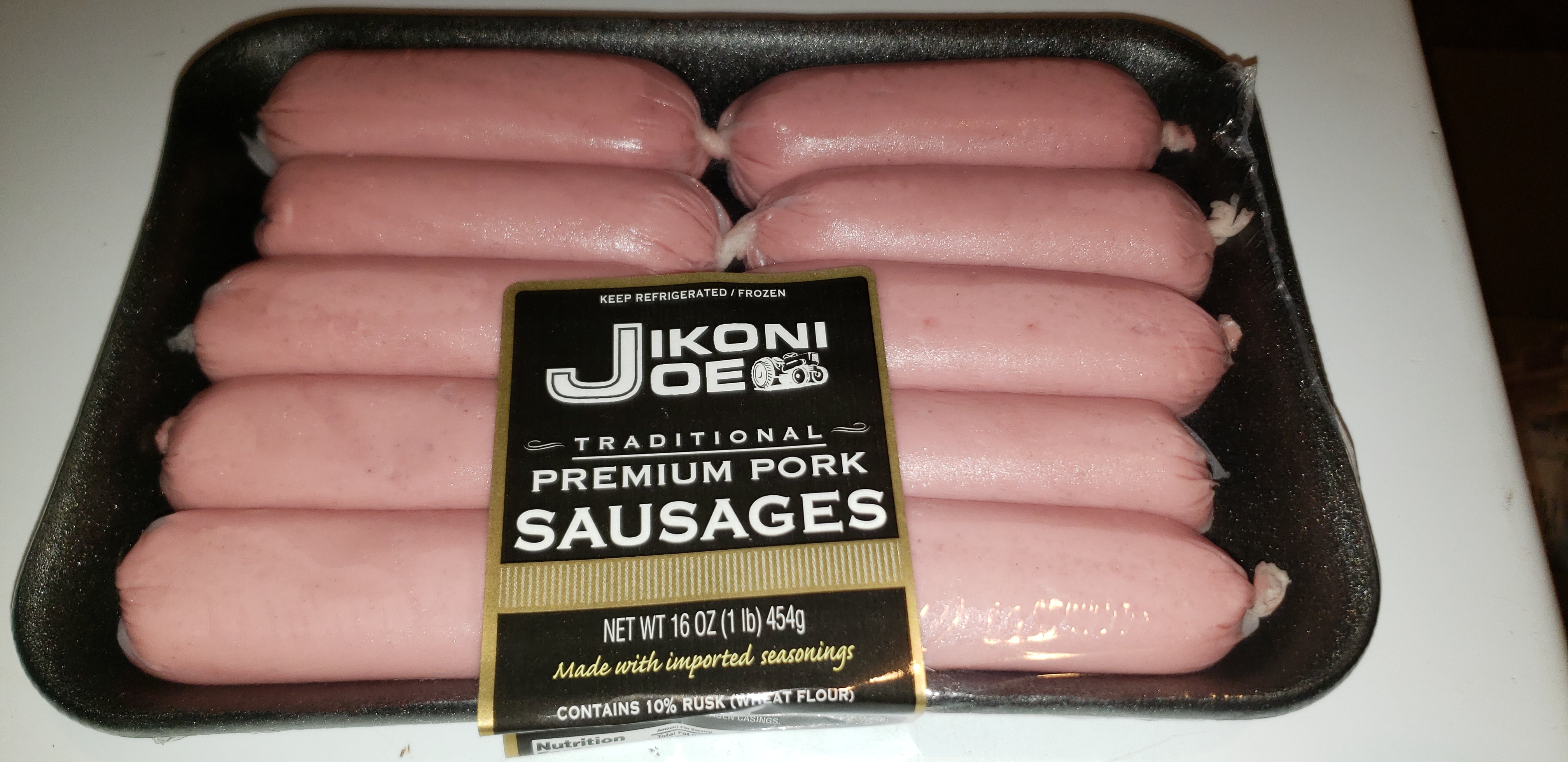 Pork Sausages – JikoniJoe